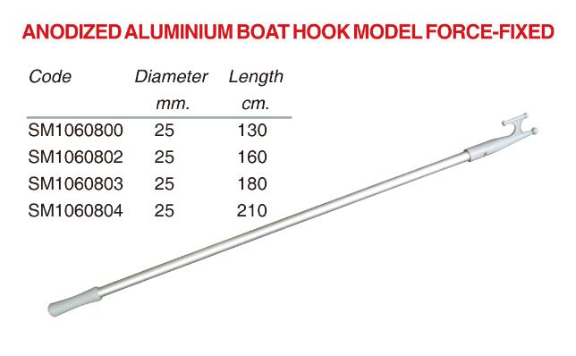 Anodized Aluminium Boat Hook Model Force Fixed - Buy Fixed Anodized ...